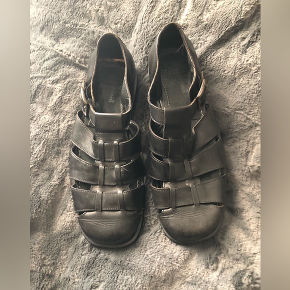 Pronto Uomo | Shoes | Pronto Uomo Black Leather Italian Fisherman ...